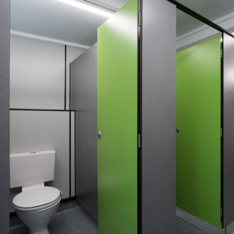 Robust Resco Panels and Partitions Brighten School Toilet Block ...